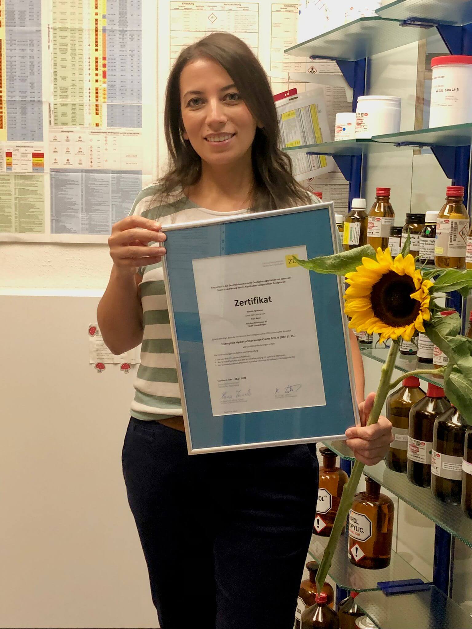 Qualität der Arzneimittel-Produktion erfolgreich bestätigt - Kandel ...